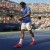 Roger Federer wearing pink shoes with blue outfit at US Open | Larry ...