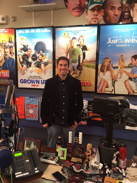 I went to 'The Dan Patrick Show' and the man cave is every bit as ...