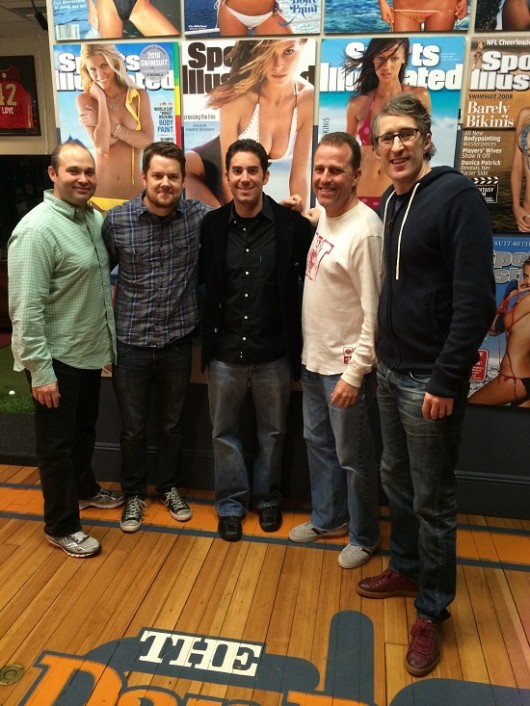 I went to 'The Dan Patrick Show' and the man cave is every bit as ...