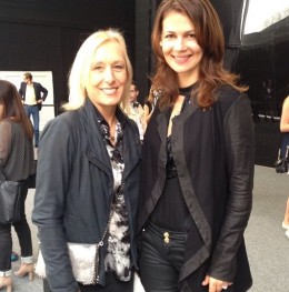 Martina Navratilova and girlfriend Julia Lemigova got engaged at US Open