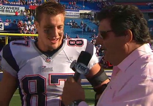 Rob Gronkowski in interview: Offensive linemen deserve to get laid (Video)