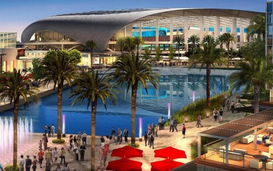 Inglewood approves construction of new football stadium | Larry Brown ...