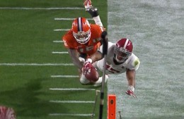 Kenyan Drake touchdown turns tide for Alabama (Video)
