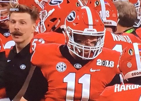 Georgia strength coach Aaron Feld goes viral for killer mustache