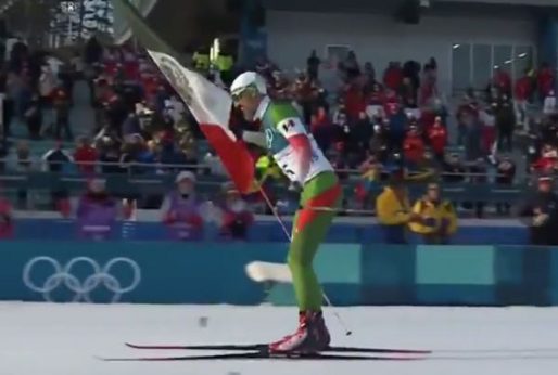 Mexican skier German Madrazo overwhelmed with joy after last-place finish