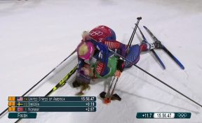 Jessie Diggins, Kikkan Randall won gold medal in photo finish