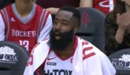 Watch: James Harden had great reaction to finding out he just missed ...