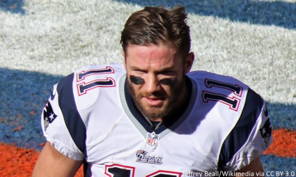 Julian Edelman has hilarious tweet about Tom Brady getting 'Madden' cover