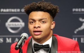 Justin Fields has made a noteworthy change in his game