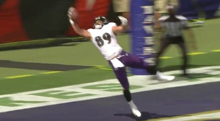 Video: Mark Andrews makes awesome one-handed TD catch