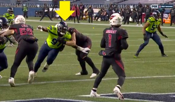 Seahawks get safety against Cardinals in rare manner