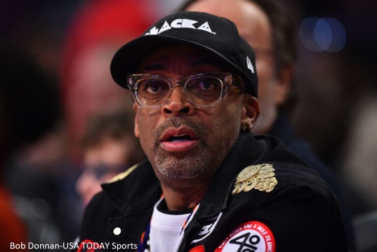 Spike Lee spotted at Madison Square Garden a year after spat with Knicks
