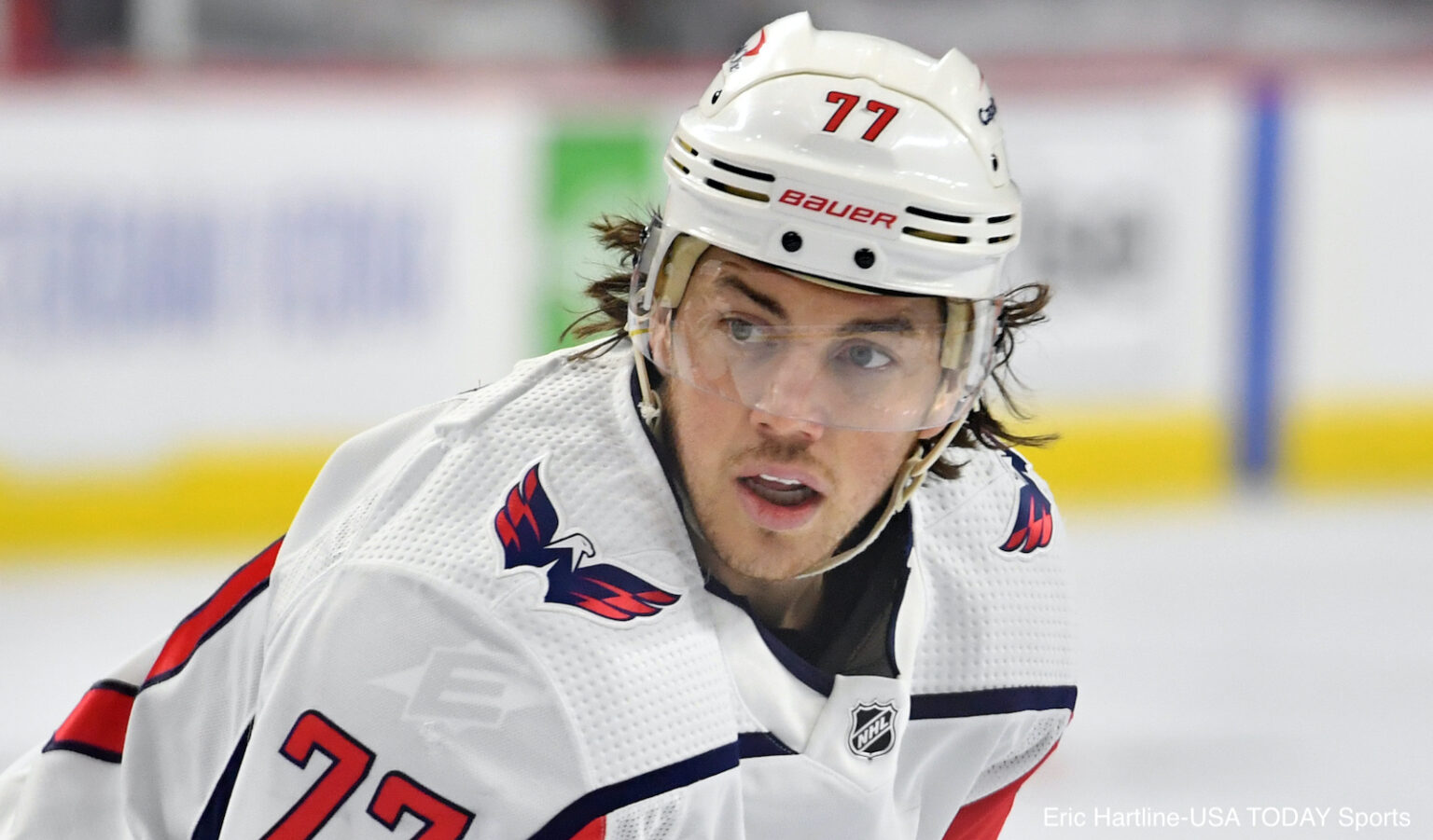 TJ Oshie sends cool tweet after hat trick in wake of father's death