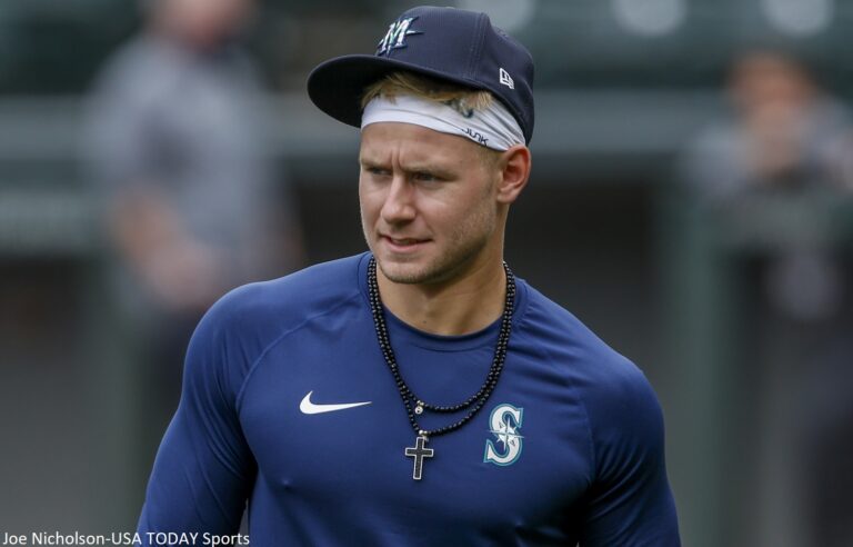 Video: Jarred Kelenic smacks home run for first career hit