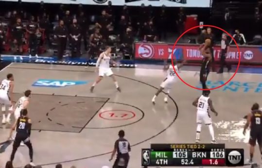Video: This Kevin Durant shot to ice the game was ridiculous