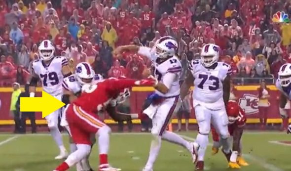 Fans could not believe these roughing the passer calls in Bills-Chiefs game