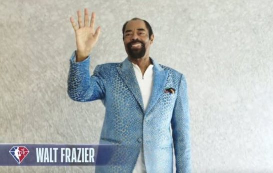 Walt Frazier gets meme treatment after refusing to wear NBA 75 jacket