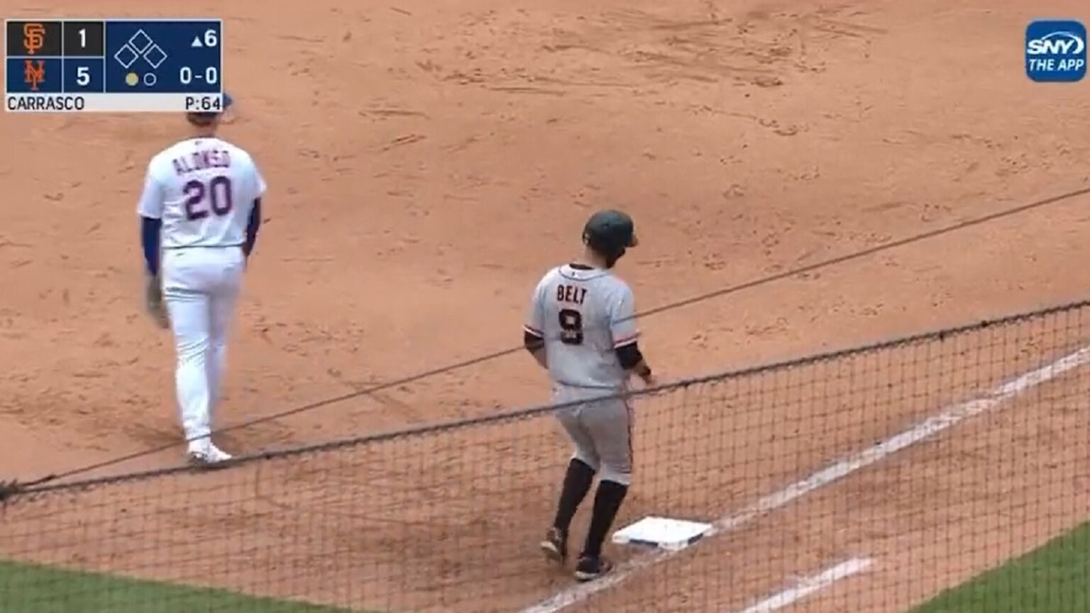 Mets announcer Gary Cohen caught on hot mic during broadcast