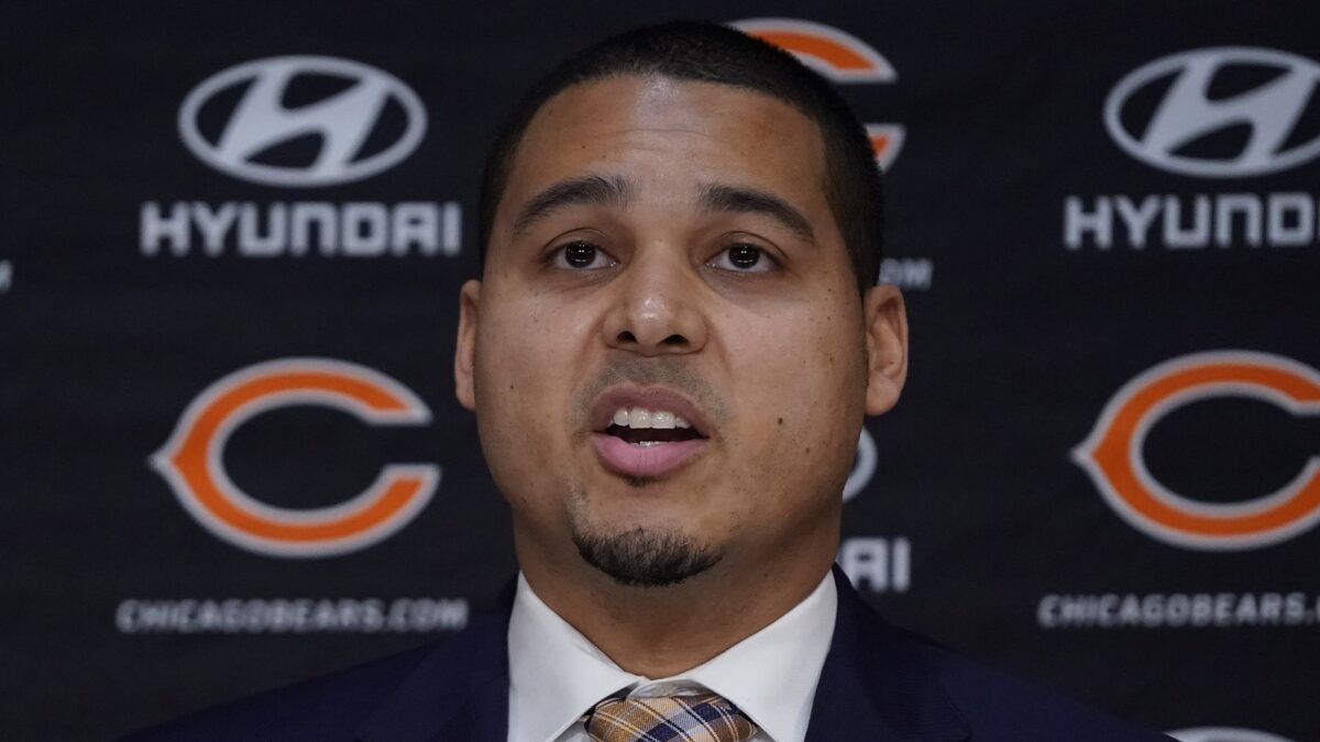 Bears make big announcement about GM Ryan Poles