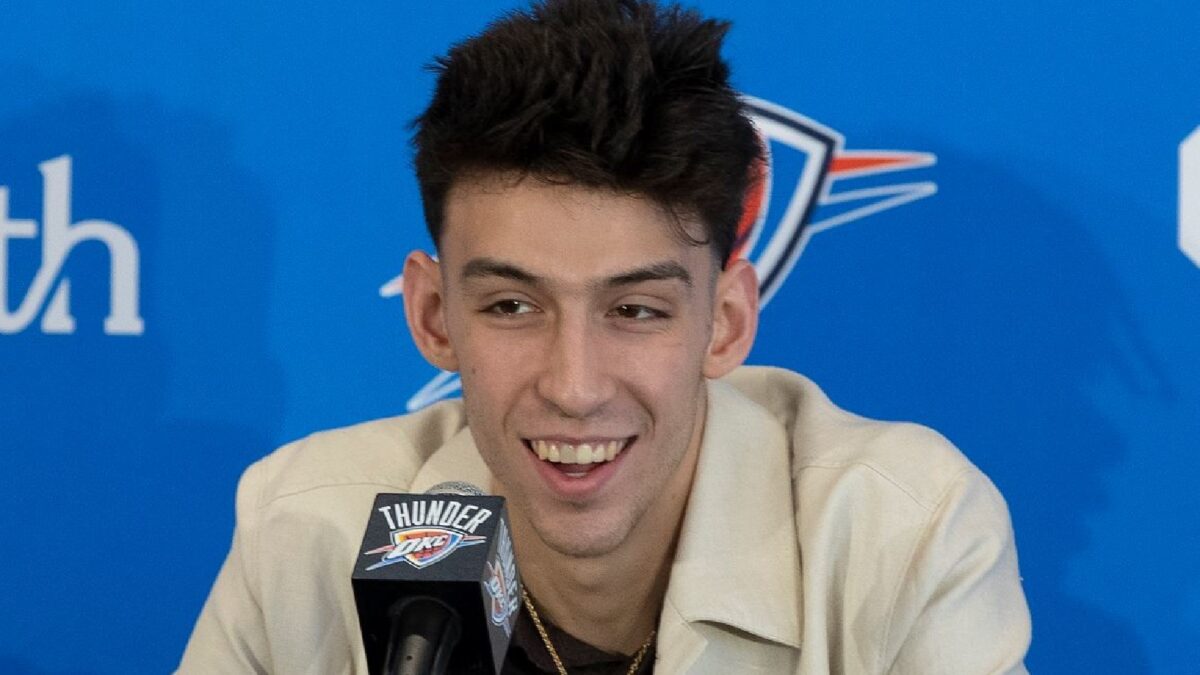 Chet Holmgren hears rough chant at Summer League