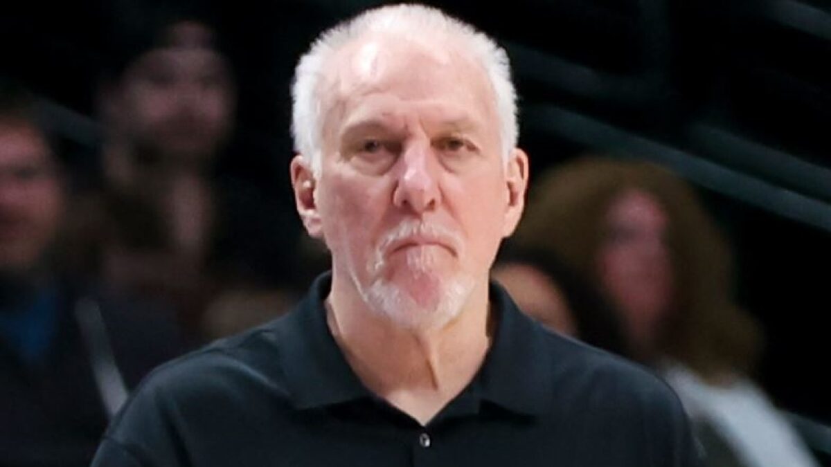 Gregg Popovich looks better during his latest public appearance