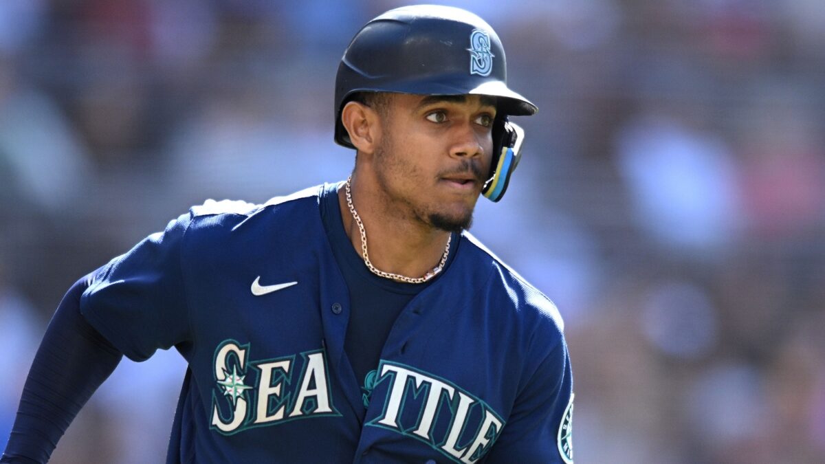 Julio Rodriguez goes viral for reaction to Chiefs' Super Bowl win