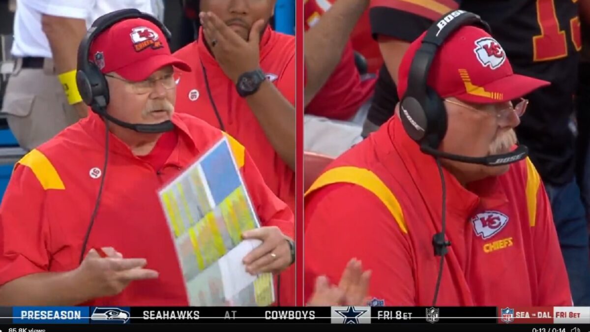 Andy Reid lookalike fan goes viral
