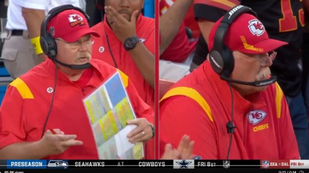 Andy Reid lookalike fan goes viral