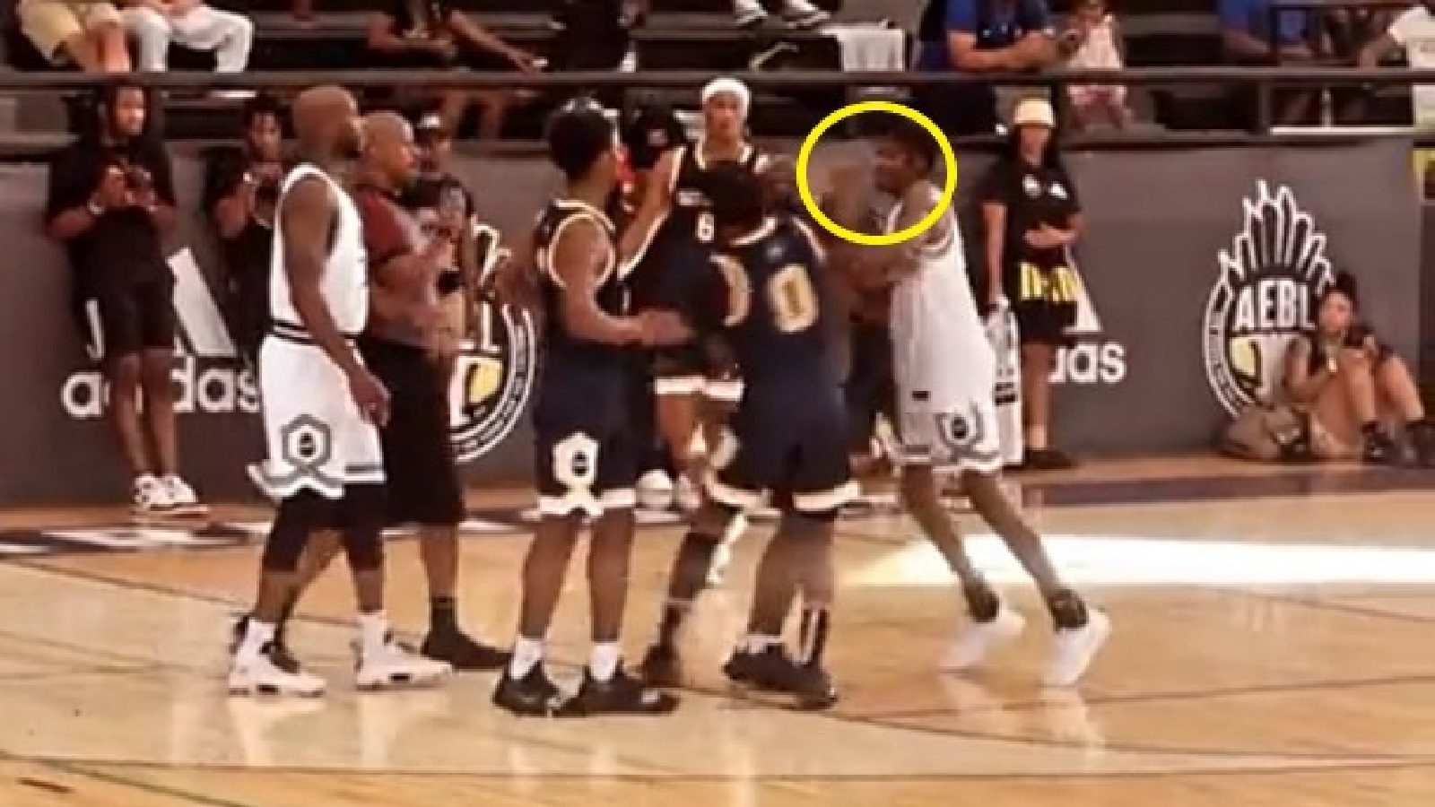 Video: Ex-Cavaliers guard throws punch during pro-am game