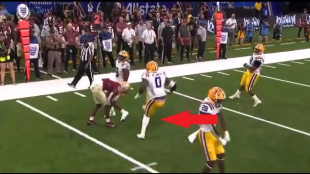 Extent of LSU lineman's celebration injury revealed