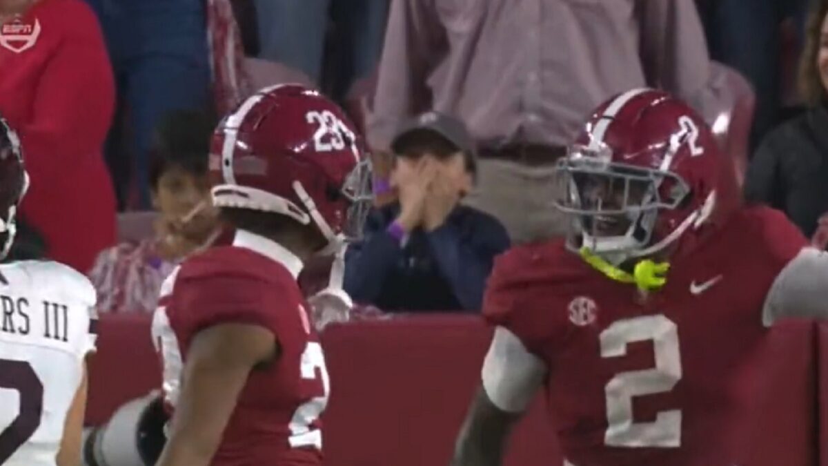 Alabama's DeMarcco Hellams was furious with teammate for blowing shutout