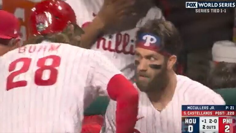 Bryce Harper gave Alec Bohm valuable tip before Game 3 home run