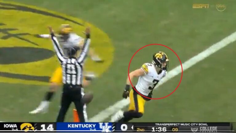 Iowa DB Cooper DeJean finishes season with incredible but sad ...