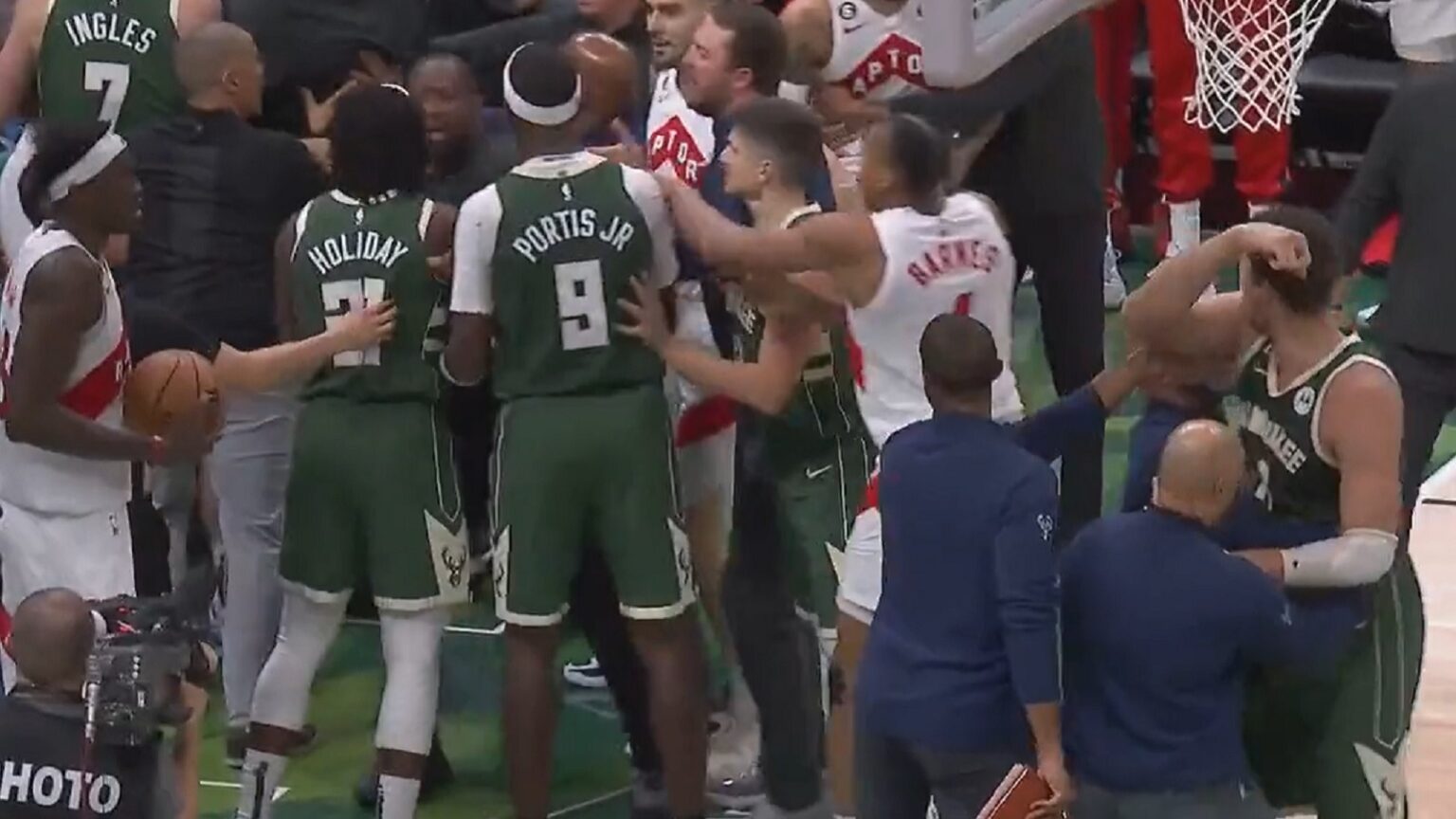 Gary Trent Jr's father calls out Brook Lopez over altercation