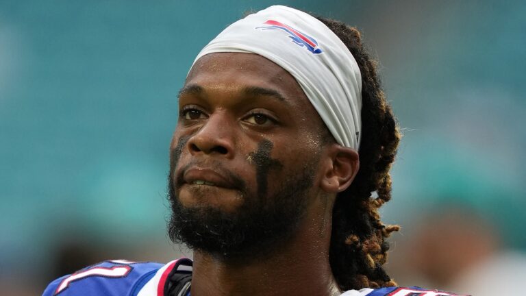Look: Damar Hamlin arrives at stadium for Bills-Bengals game