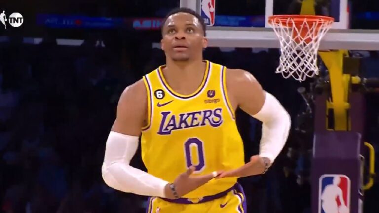 Russell Westbrook's celebration continues to be very bad luck for Lakers