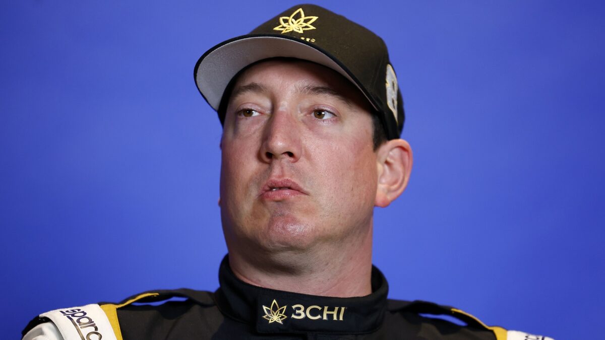 Kyle Busch could not do celebratory burnout at Talladega for ...