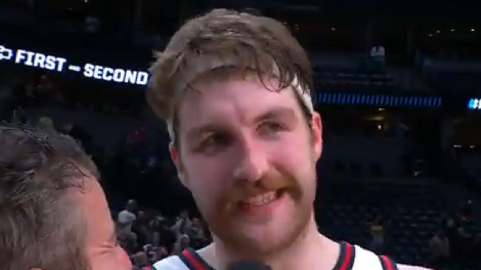 Drew Timme dropped big F-bomb in live interview after Gonzaga's win