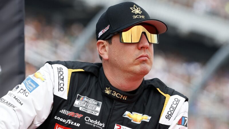 Kyle Busch responds after incident with Ross Chastain on final lap