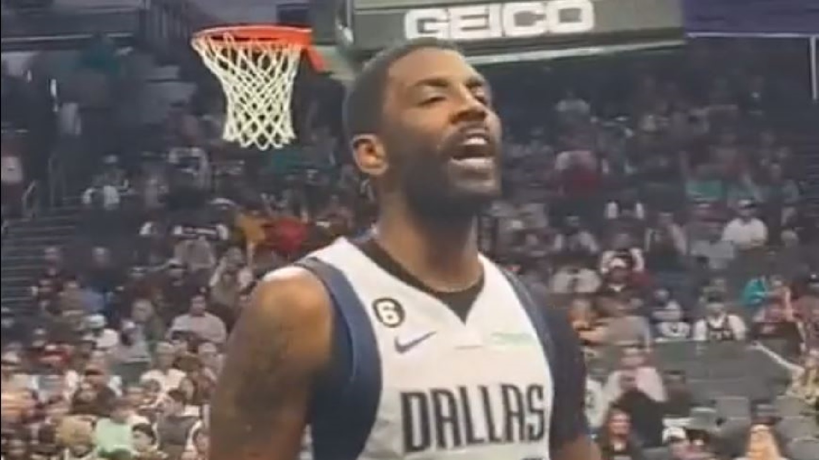 Courtside video of Kyrie Irving having fan in Charlotte ejected goes viral