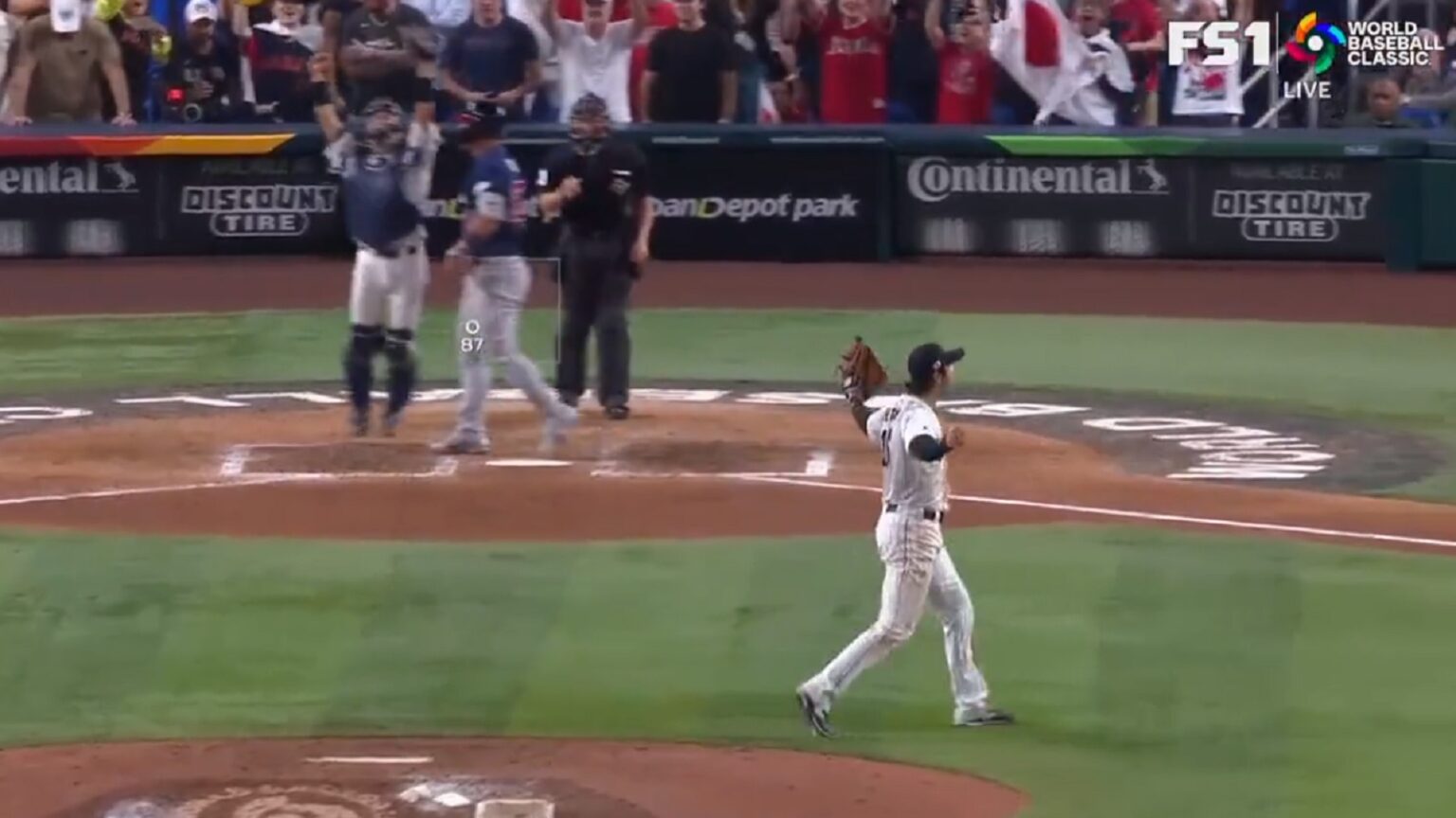 Shohei Ohtani strikes out Mike Trout to win World Baseball Classic