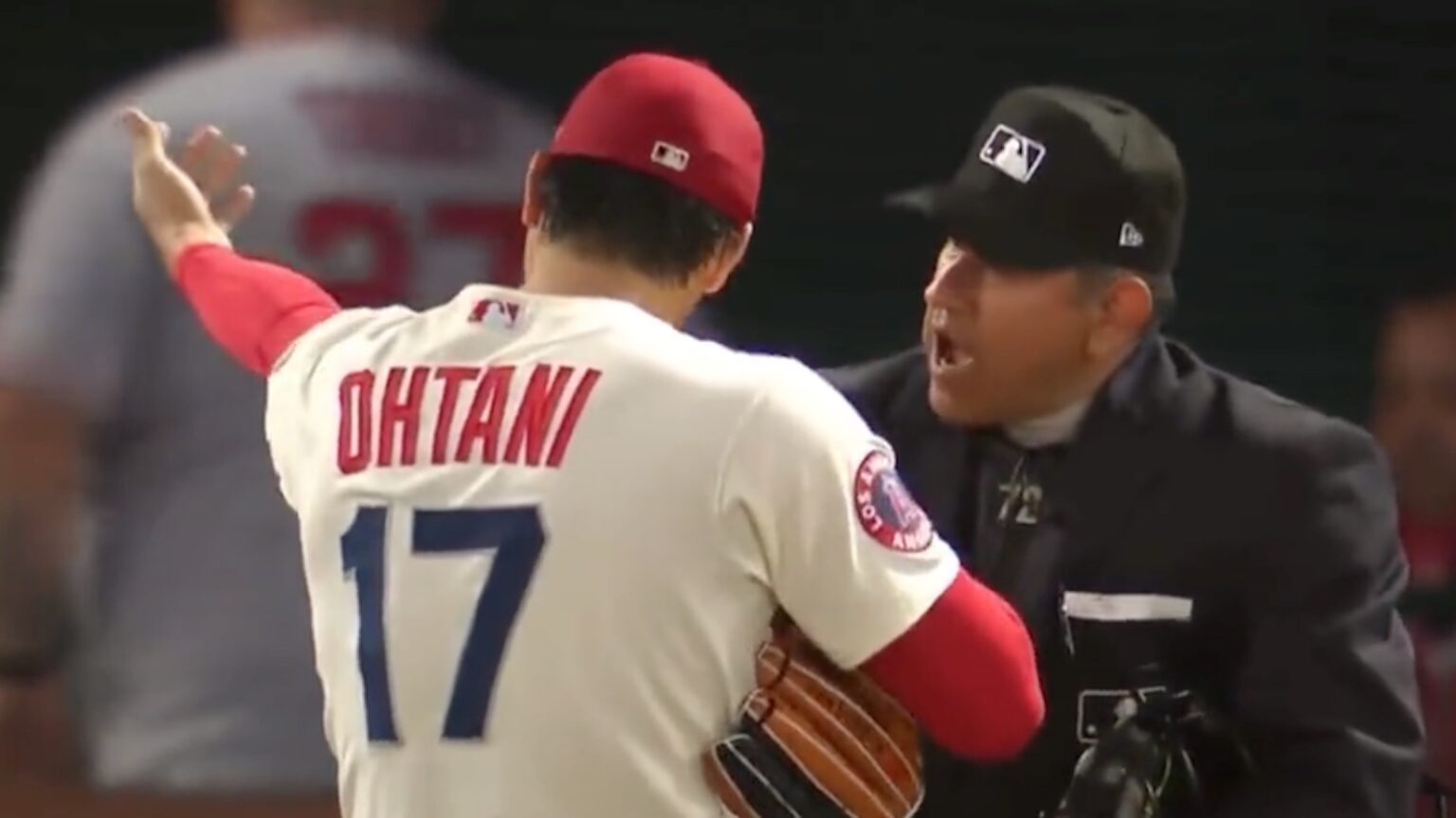 Umpire thought Shohei Ohtani might have been cheating