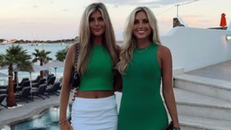 Lukas Van Ness' sisters were a big hit during NFL Draft