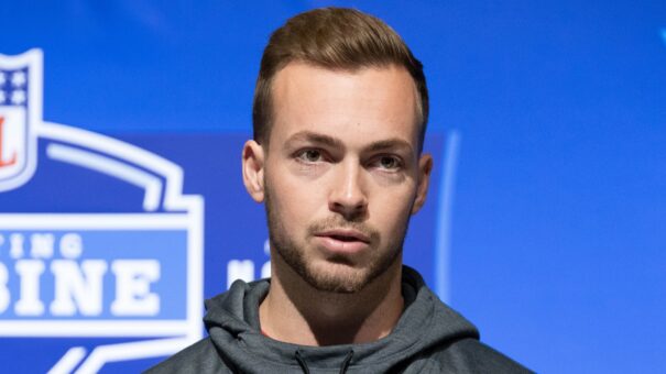 Saints QB Jake Haener goes viral for his rookie photoshoot Saints QB Jake Haener goes viral for his rookie photoshoot