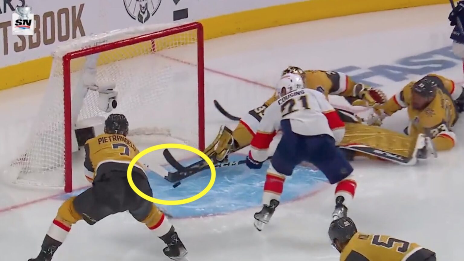 Incredible photo from Stanley Cup Game 1 goes viral