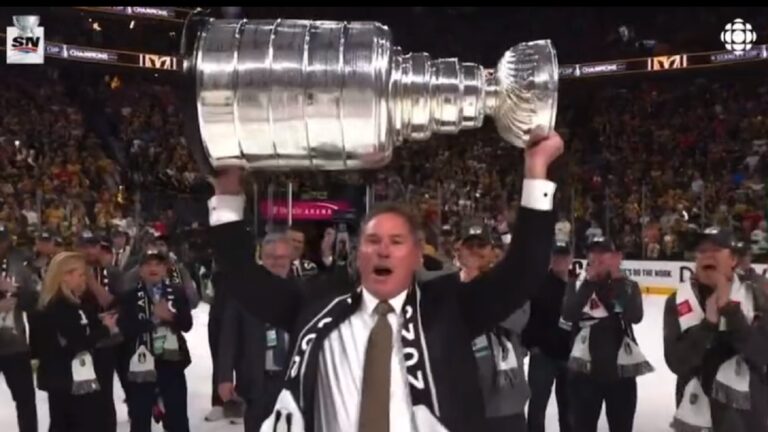 Bruce Cassidy had great line after winning Stanley Cup