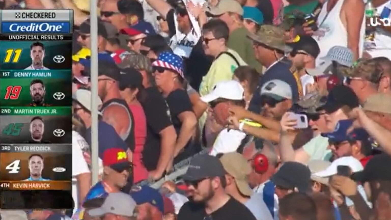 NASCAR fans upset over ending of Cup Series race at Pocono