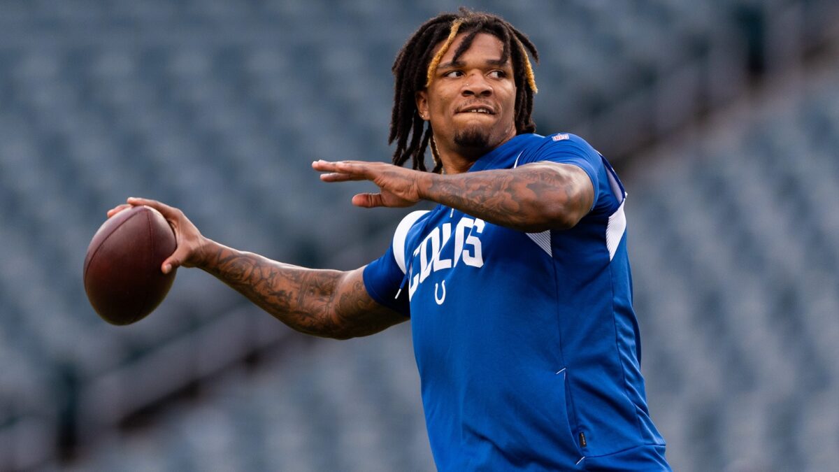 Anthony Richardson explains why not being traded is a 'blessing in ...