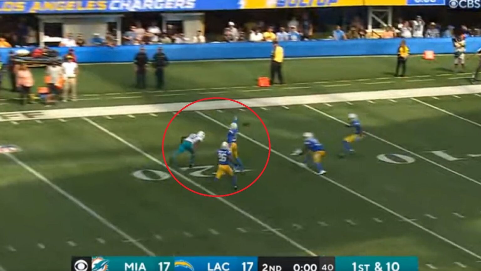 Chargers' JC Jackson commits most boneheaded play of Week 1