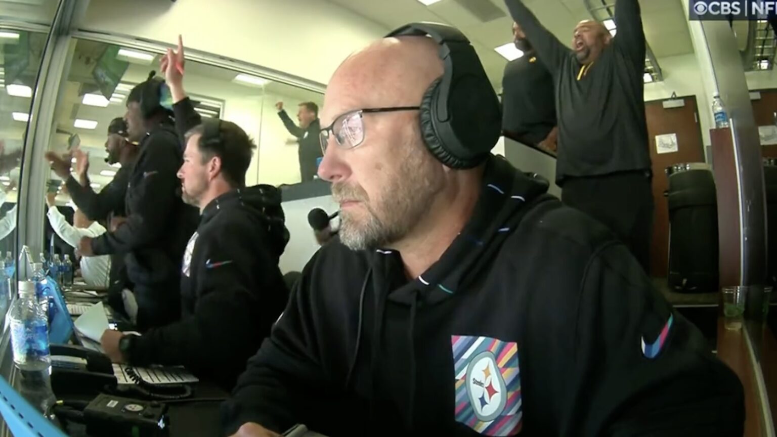 Does 1 thing explain Matt Canada's odd reaction to Steelers' winning TD?